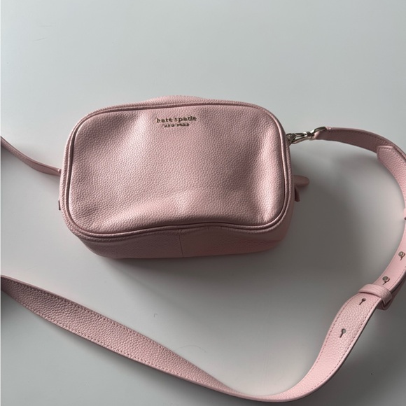kate spade | Bags | Kate Spade Chalk Pink Medium Camera Bag | Poshmark